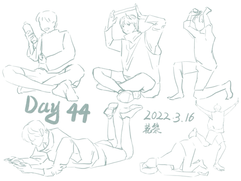 #速写60天挑战赛# day44 @速写班长 _乾黎-站酷ZCOOL