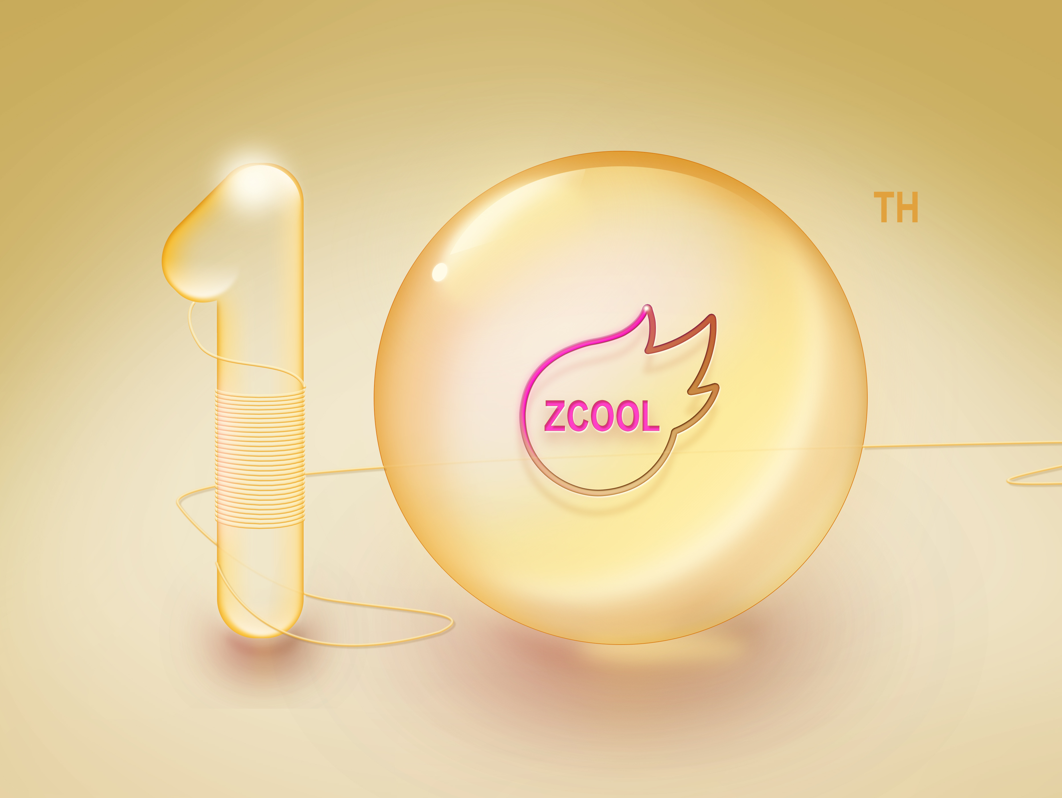 站酷十年 水晶体_MIMO米么-站酷ZCOOL