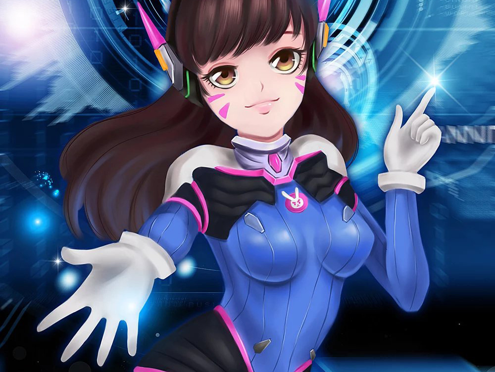 DVA同人插画_王锦鲤-站酷ZCOOL