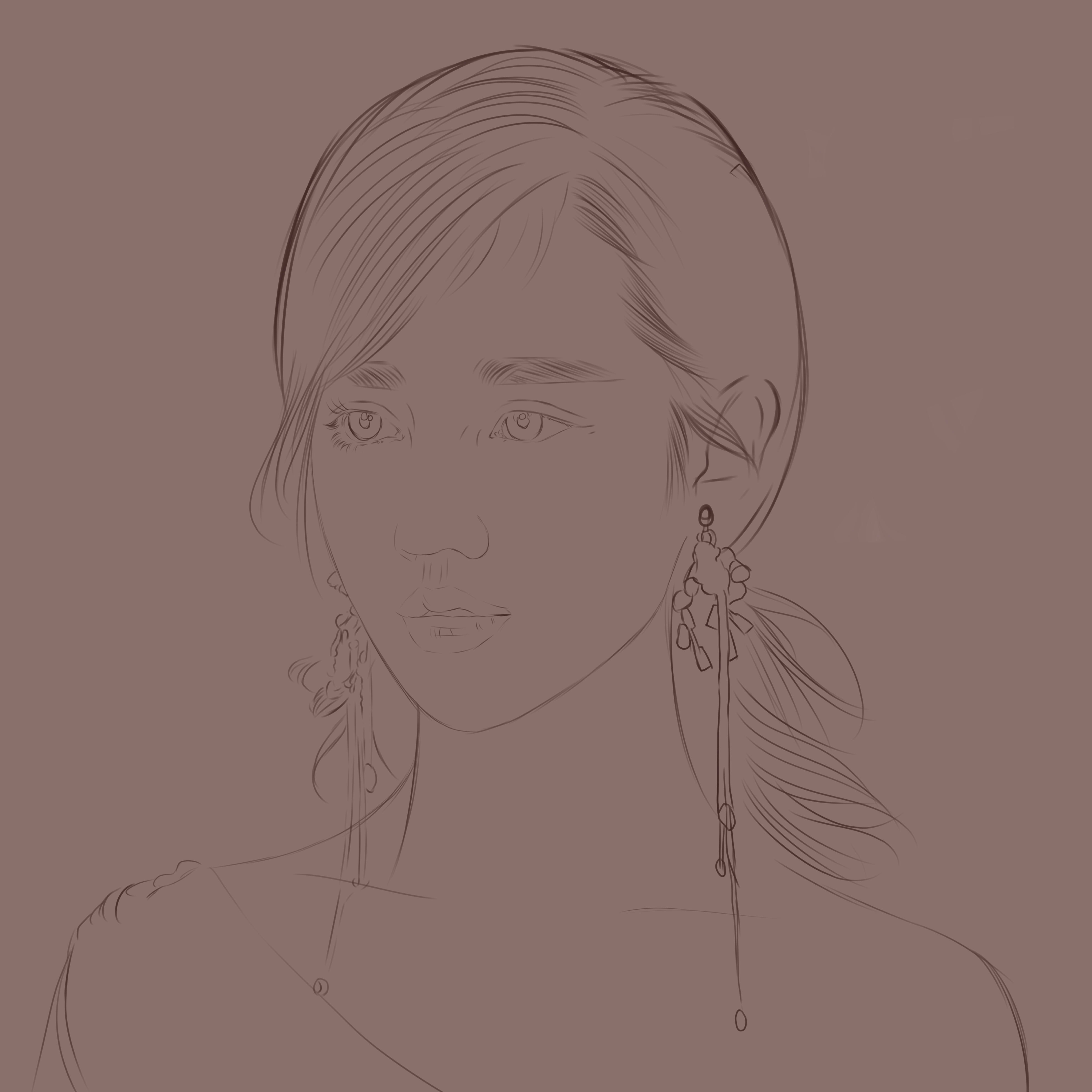 画个带妆女生_mumulike-站酷ZCOOL