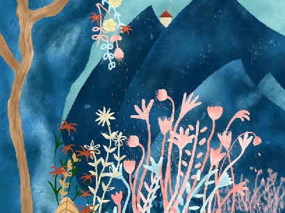 《山谷下的花》_Maillian-站酷ZCOOL