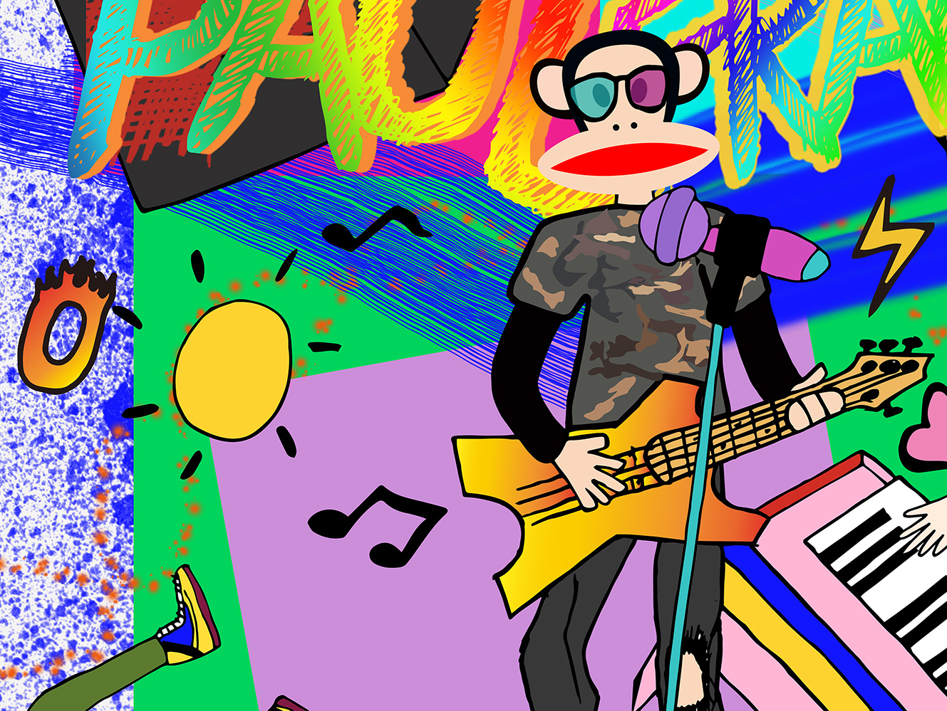 不一样的paul frank&冒险岛2_Zsophia-站酷ZCOOL