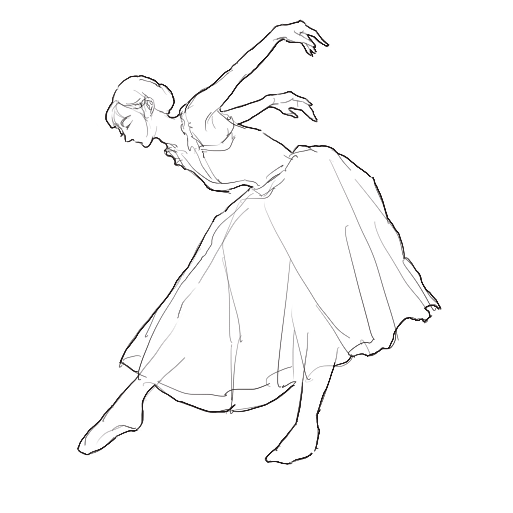 #速写60天挑战赛# DAY50 @速写班长_让我再睡一夏就好-站酷ZCOOL