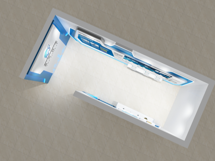 金志企业文化墙设计3D效果图_3D设计师NG男-站酷ZCOOL