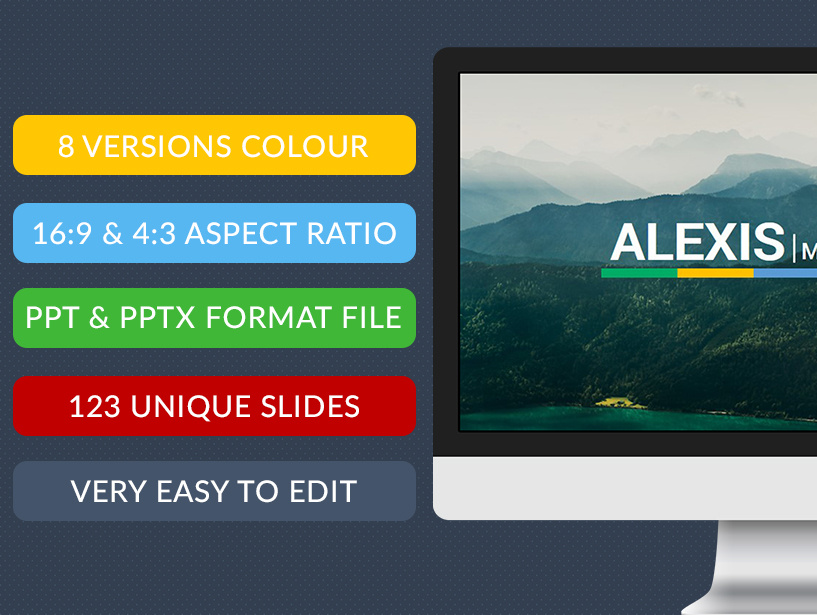 123页精美图形图表彩色PPT模板_顶尖PPT-站酷ZCOOL