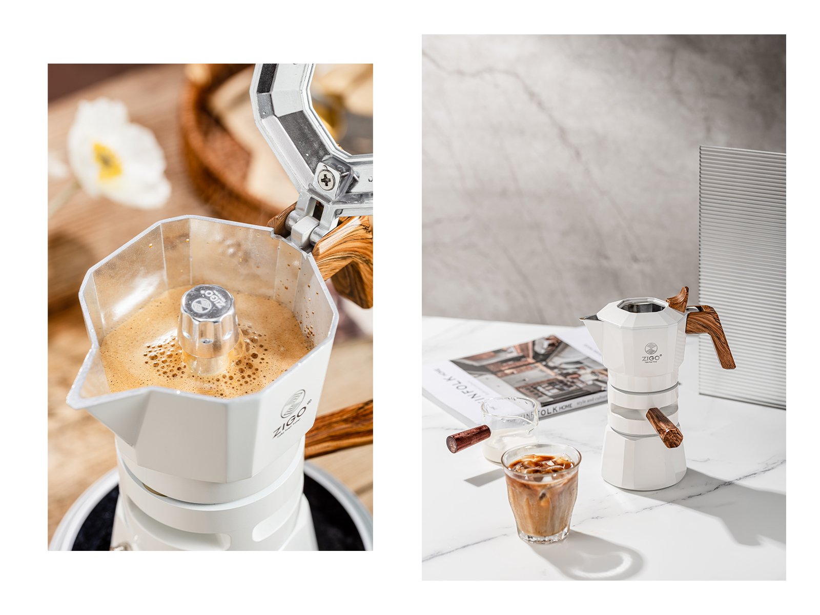 摩卡壶 | ZIGO 美物美食×美呈视觉_美食摄影师Jack-站酷ZCOOL