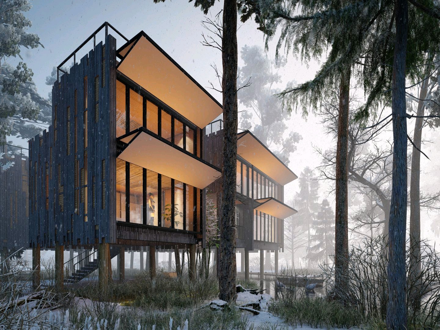 建筑效果图_arch彪-站酷ZCOOL