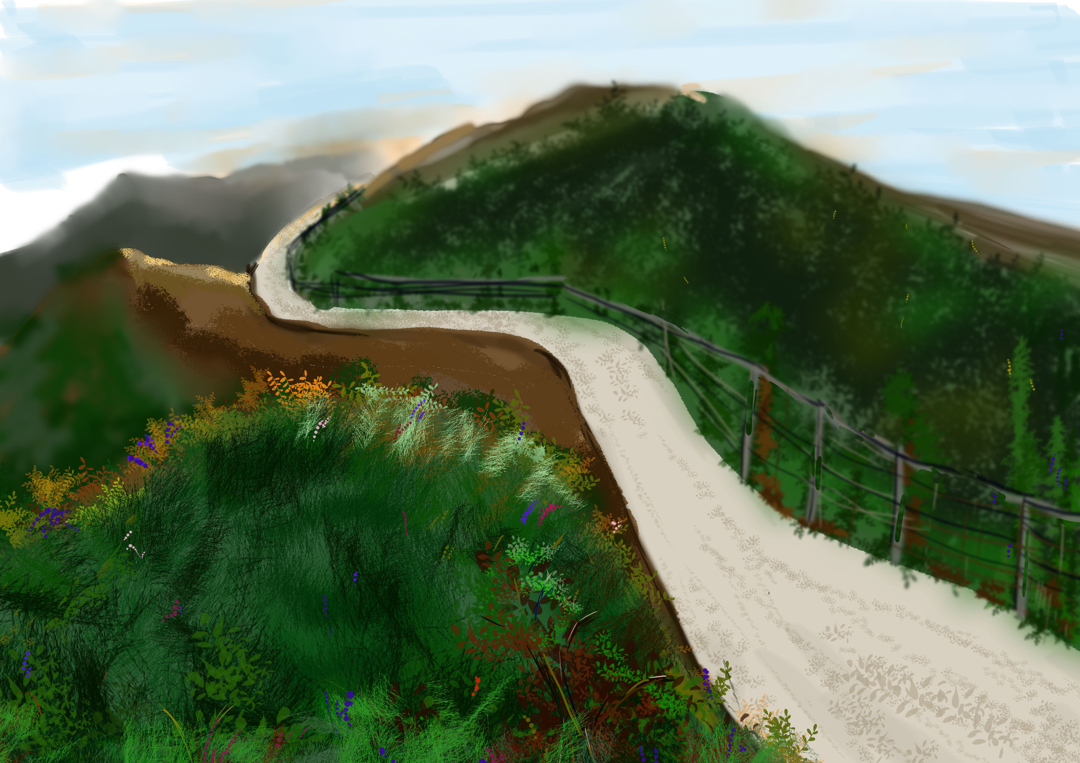 原创风景 _釉MIAN粉靛舞-站酷ZCOOL