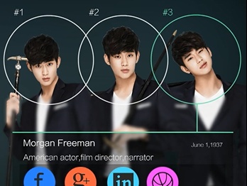 黑色炫酷金秀贤/金融数据app H5页面AE动效展示_倾城一绝-站酷ZCOOL