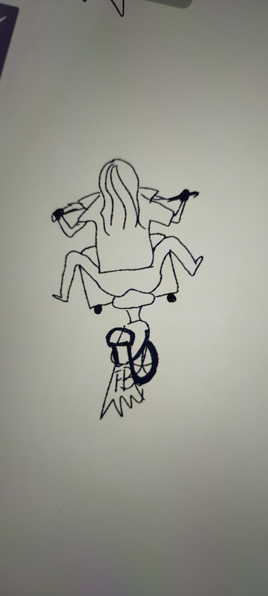 潇洒骑车姿势_就叫珍珍酱-站酷ZCOOL