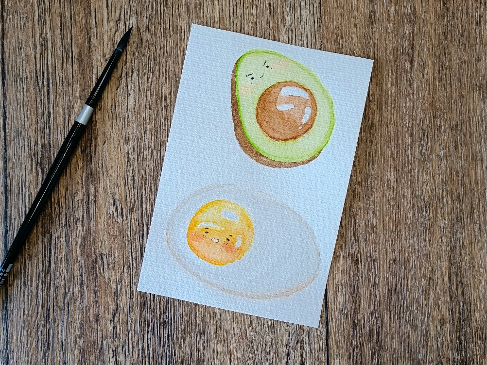 水彩插画_Polly小Po-站酷ZCOOL