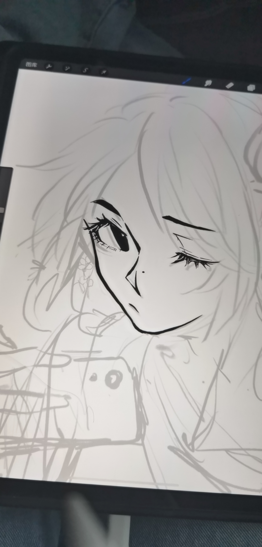 自设oc线稿中_小优yoki-站酷ZCOOL