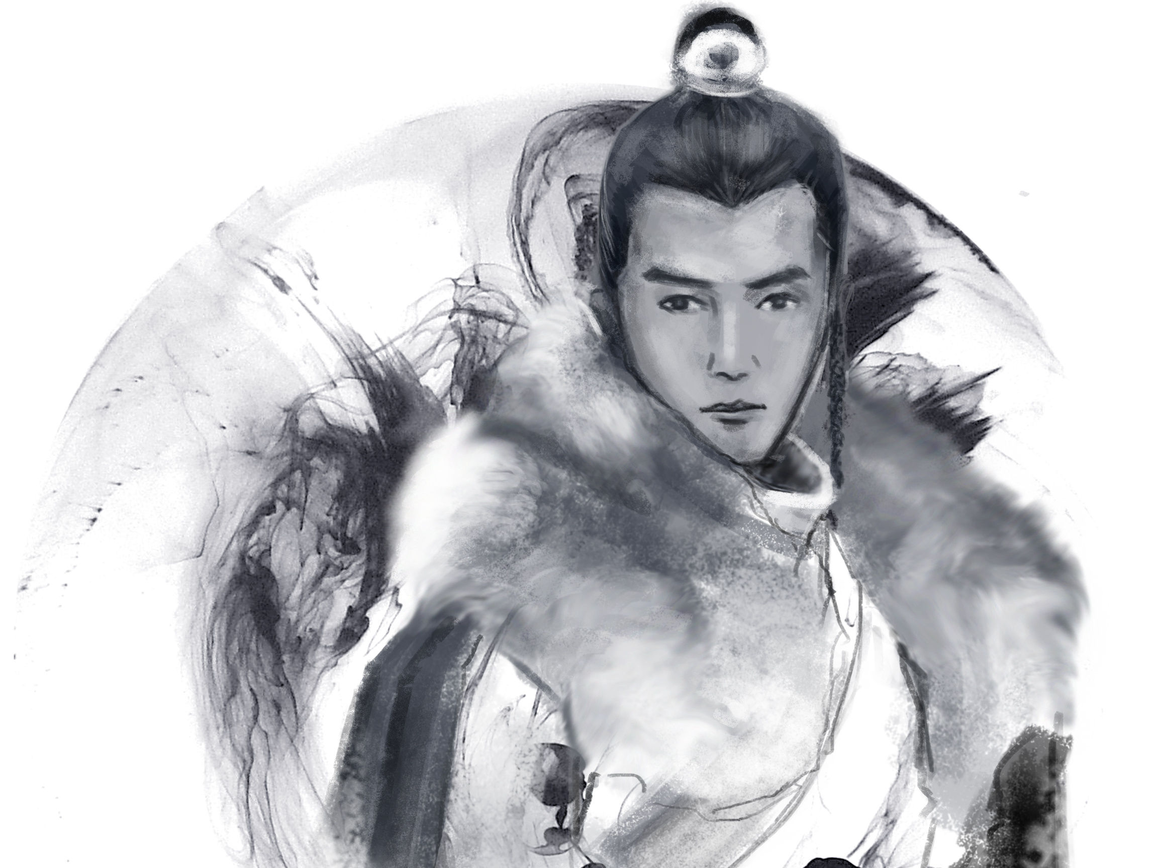 水墨武侠_Bin分镜导演-站酷ZCOOL