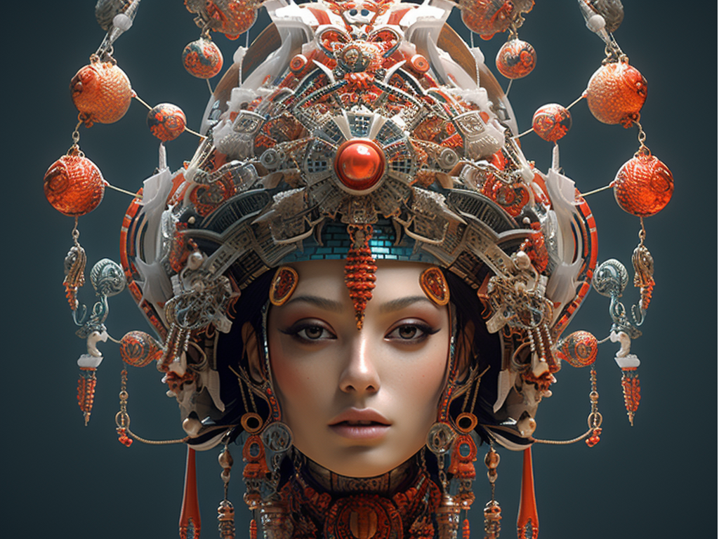 AI创作-女生头像_Jacky杰克哥-站酷ZCOOL