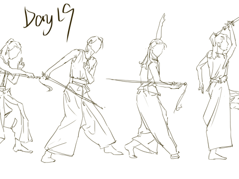 #速写60天挑战赛#Day19@速写班长_一定记得打卡-站酷ZCOOL