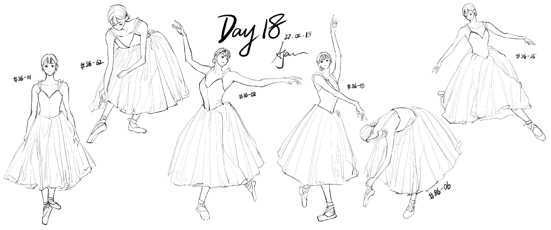 Day18@速写班长_简简与糖-站酷ZCOOL