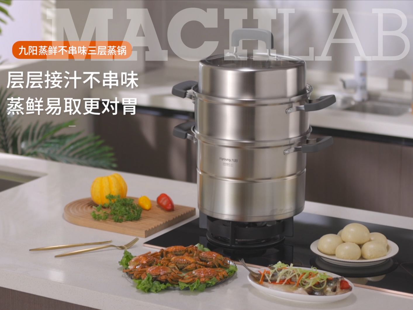 九阳蒸鲜锅视频×MACHLAB_MACHLAB-站酷ZCOOL