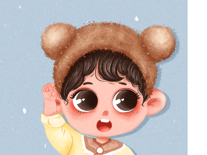 照片转手绘/儿童头像插画_xiao1203-站酷ZCOOL
