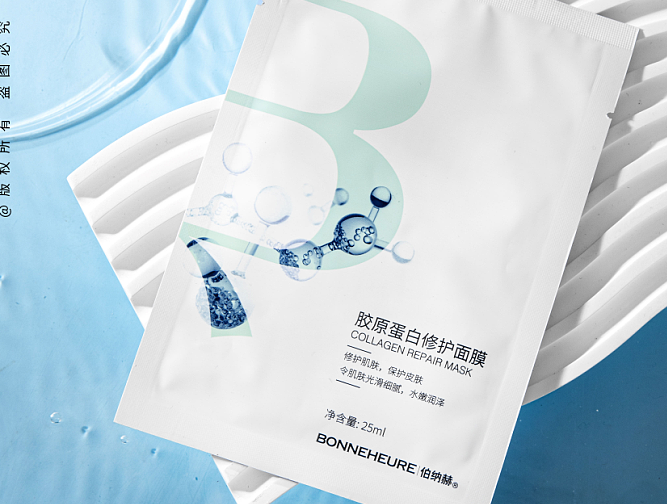 蛋白修护面膜/美妆电商/_SHANHE创意-站酷ZCOOL