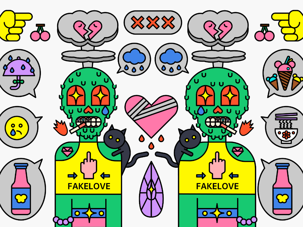 fake love_李静香-站酷ZCOOL