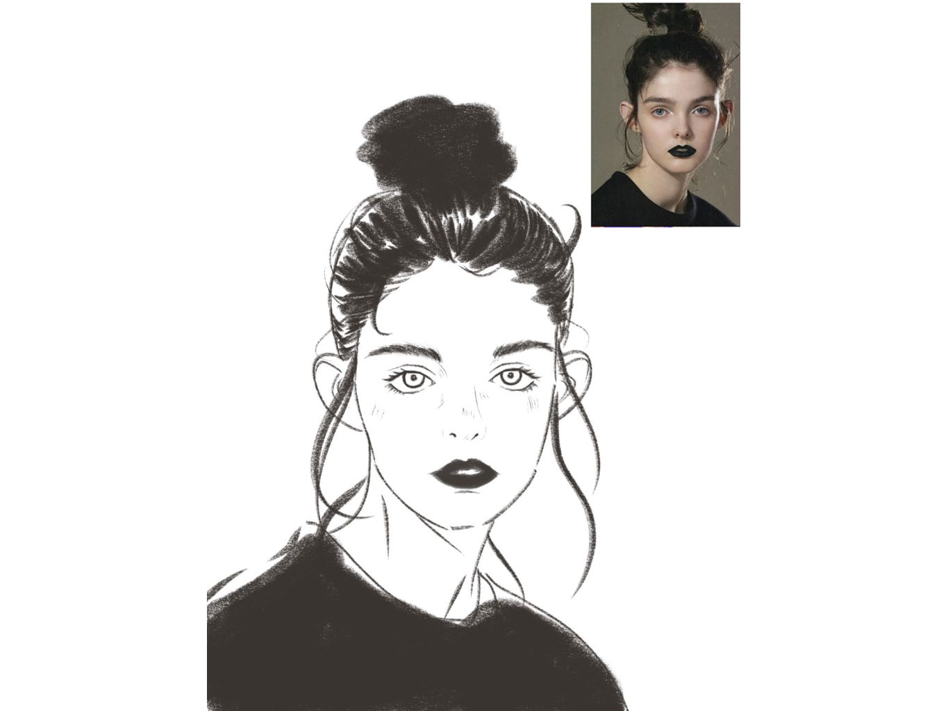 《30天速写打卡》02_韩焰Yan-站酷ZCOOL