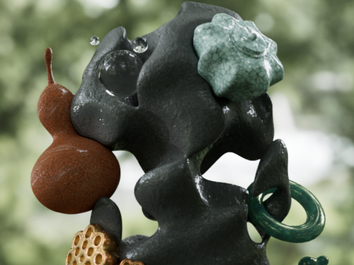 c4d练习_老陈121-站酷ZCOOL