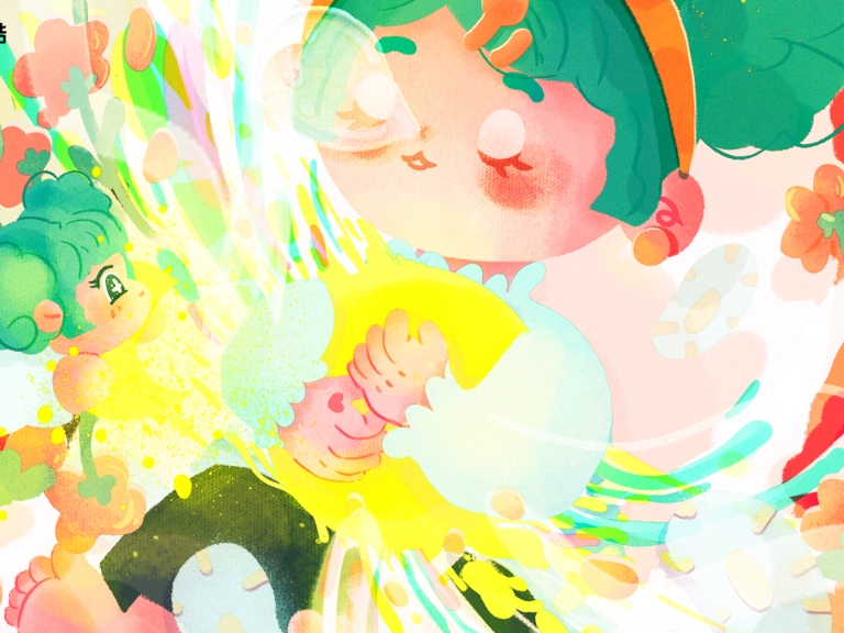 忘记时间_薯条ALing-站酷ZCOOL