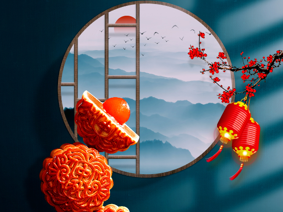 中秋月饼海报_Ashley默-站酷ZCOOL