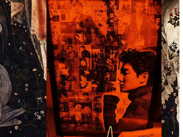 王晰专辑封面物料复古风设计_Hin_Chen-站酷ZCOOL