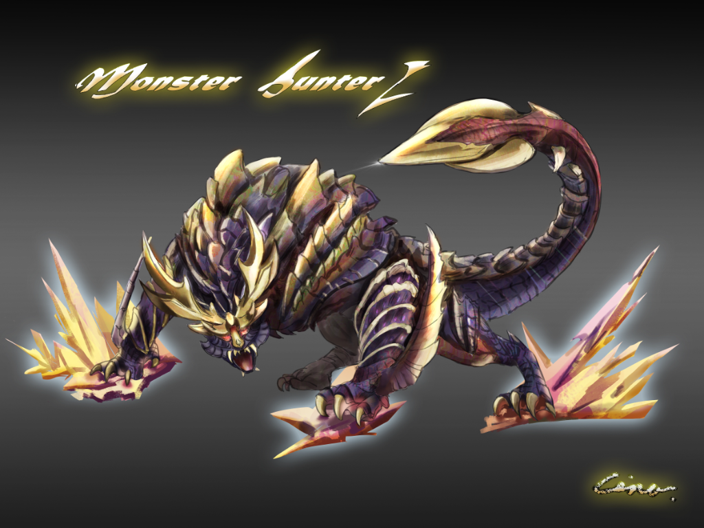 魔物猎人怨虎龙_田面酱-站酷ZCOOL