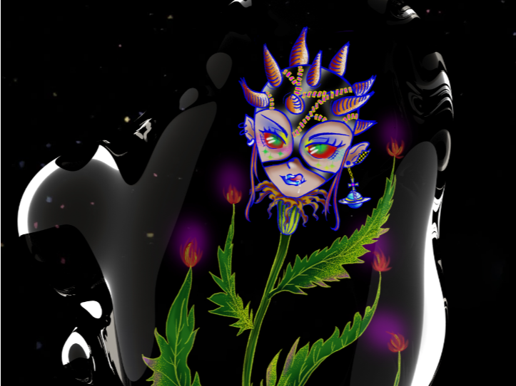 插画 |VivienneWestwood Alien Strawberry Killer🍓_超极Z_个人工作室-站酷ZCOOL