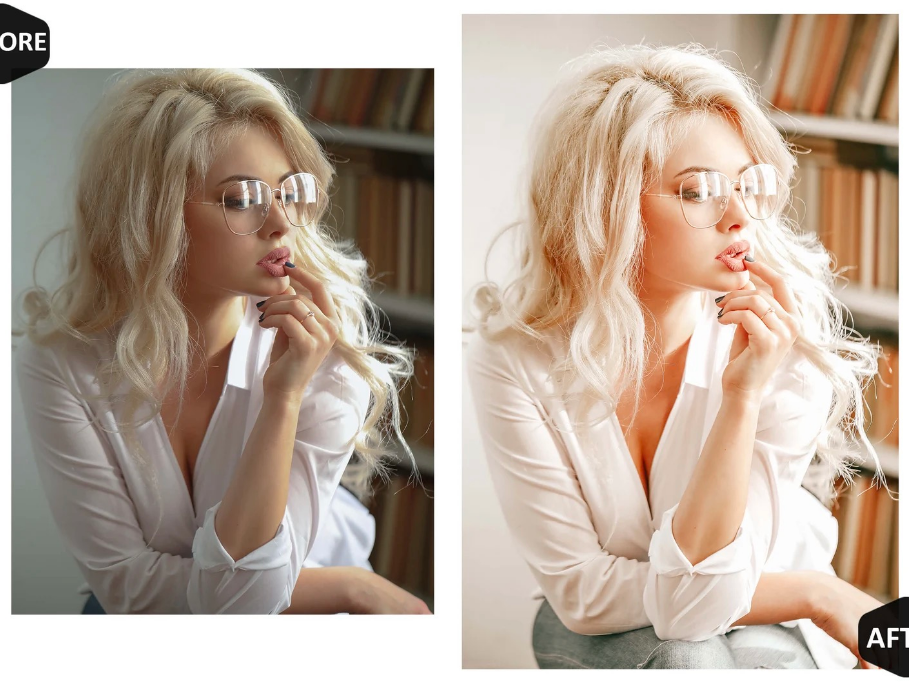 明亮时尚人像暖色滤镜LUTs预设_Mac米奇-站酷ZCOOL