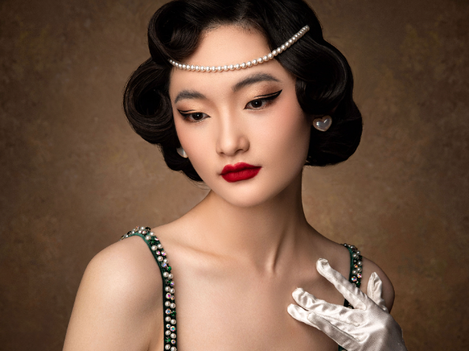 珍珠妆面_蒋同学248-站酷ZCOOL