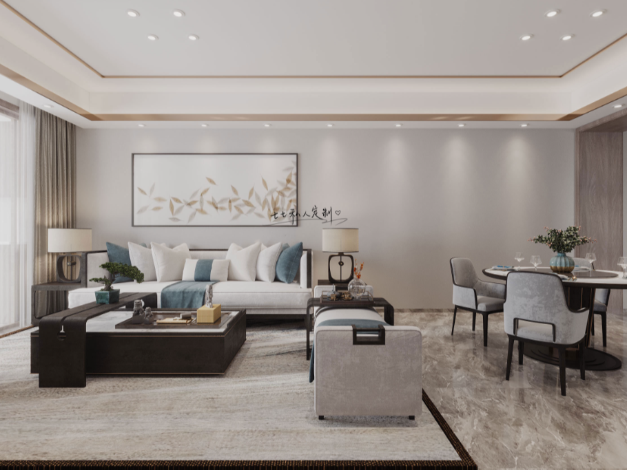 新中式设计，为家注入中国古典清雅气韵_你的私人定制柒-站酷ZCOOL