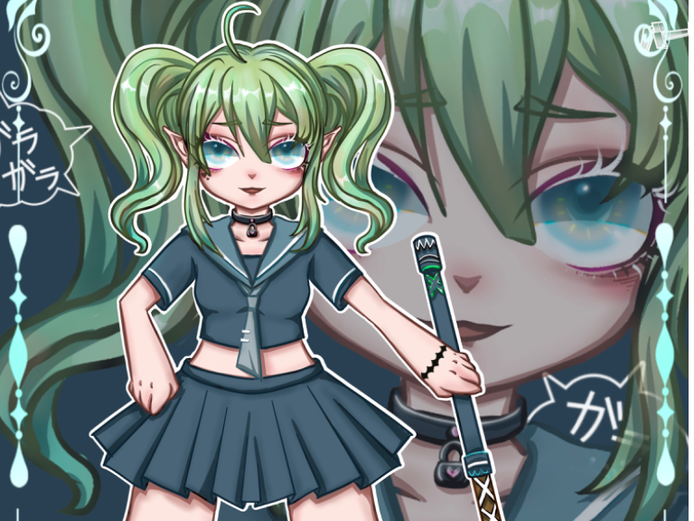 oc小女儿一只_枕骨inv-站酷ZCOOL