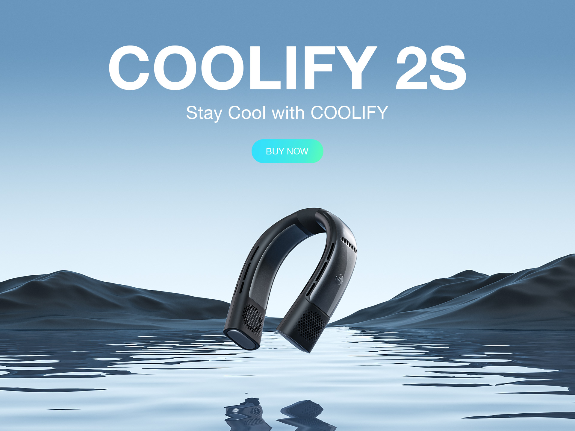 图拉斯COOLIFY 2S挂脖空调官网着陆页_風之谷-站酷ZCOOL