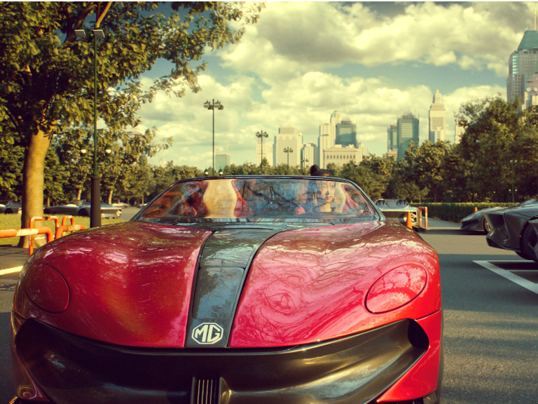 MG Cyberster_夏默_XiaMo-站酷ZCOOL