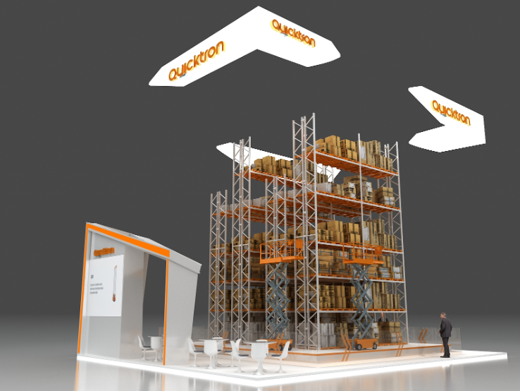 国外货仓展位设计3D效果图_3D设计师NG男-站酷ZCOOL