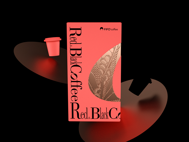 fifo轻冻干咖啡包装_织锦创意-站酷ZCOOL