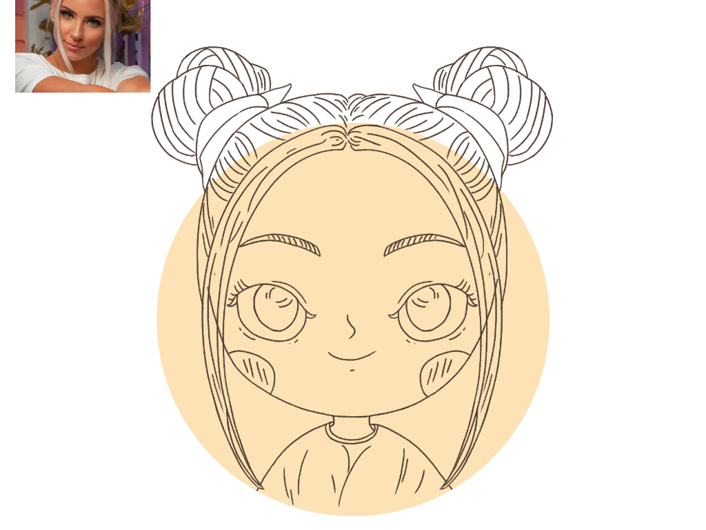 挑战百变头像——DAY3_小白若灵-站酷ZCOOL