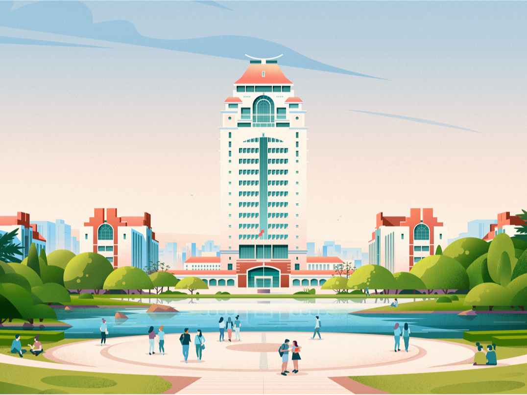 最美高校之——厦门大学_YNG724-站酷ZCOOL