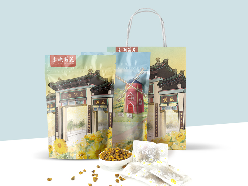 家乡文创-东湖菊花品牌包装设计_Mumu_Dw-站酷ZCOOL