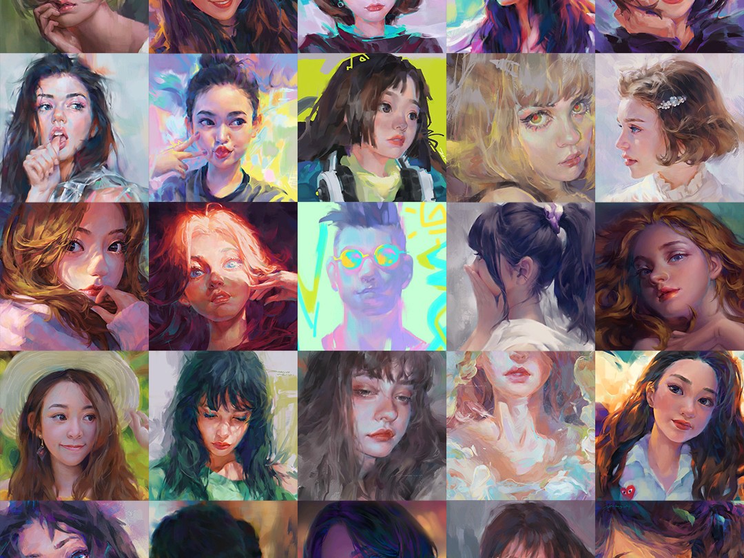 ZWY肖像画合集_ZWY惟怡-站酷ZCOOL