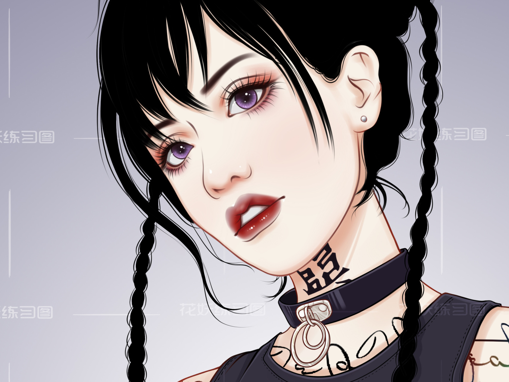 花妖转手绘之转漫画_花妖范er-站酷ZCOOL