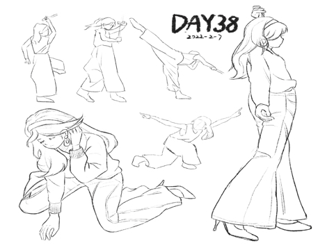 ＃速写60天挑战赛＃day38_scoriae-站酷ZCOOL