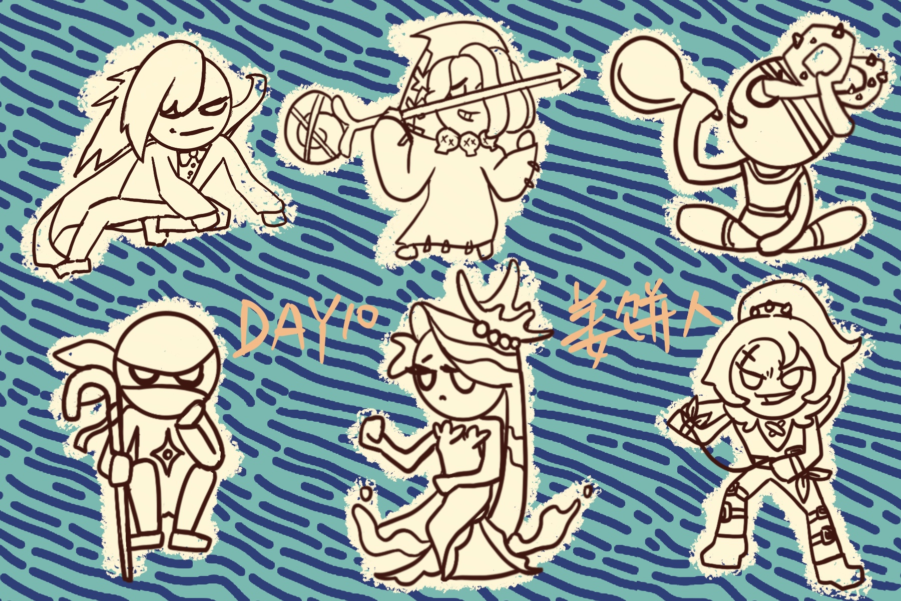 #速写60天挑战赛# Day10 @速写班长 _夏飞飞233-站酷ZCOOL