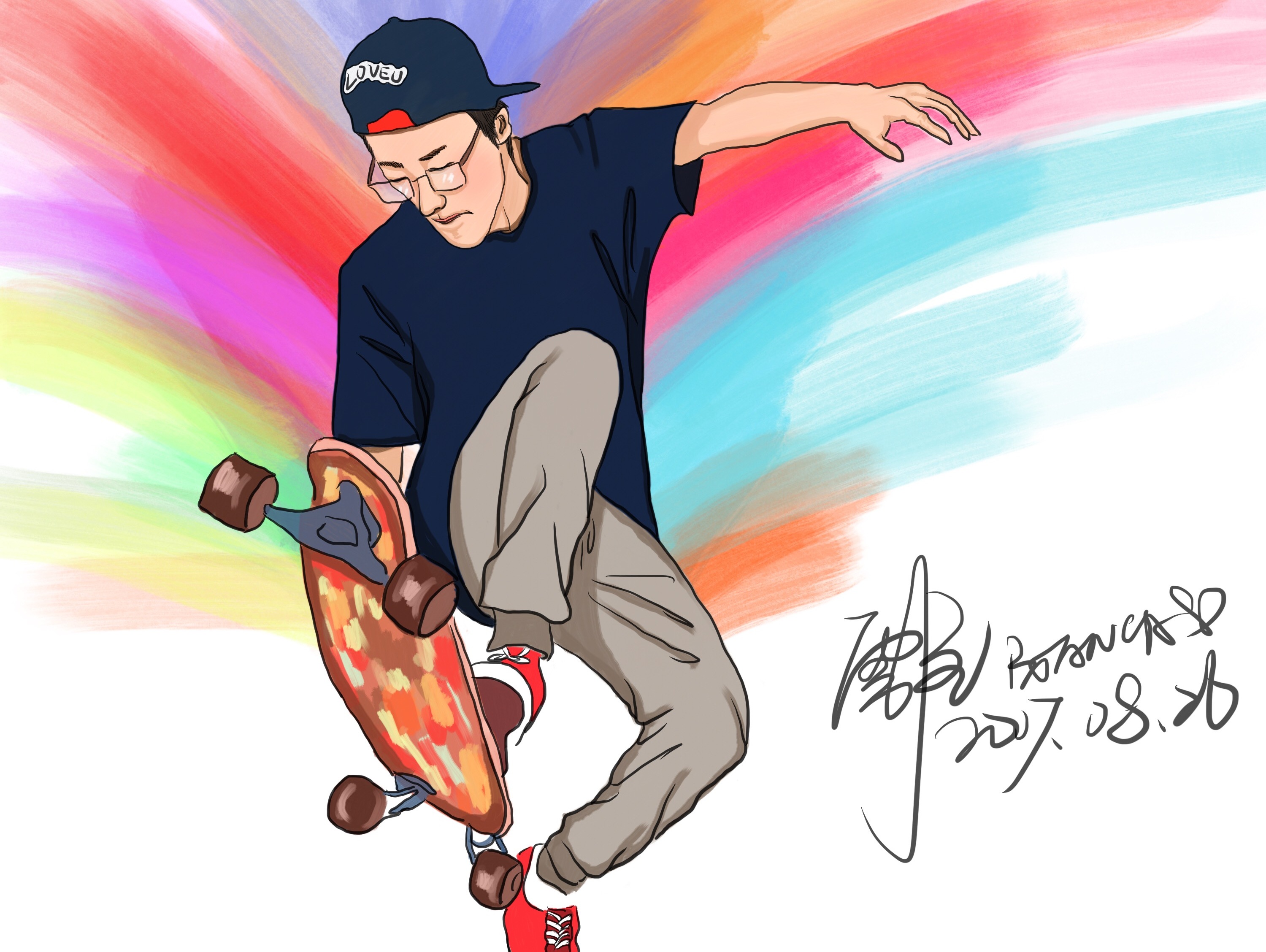 插画人物_我是雪茄-站酷ZCOOL