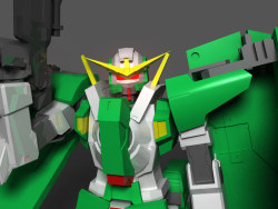 GN-002 GUNDAM DYNAMES 力天使高达_yu0910-站酷ZCOOL