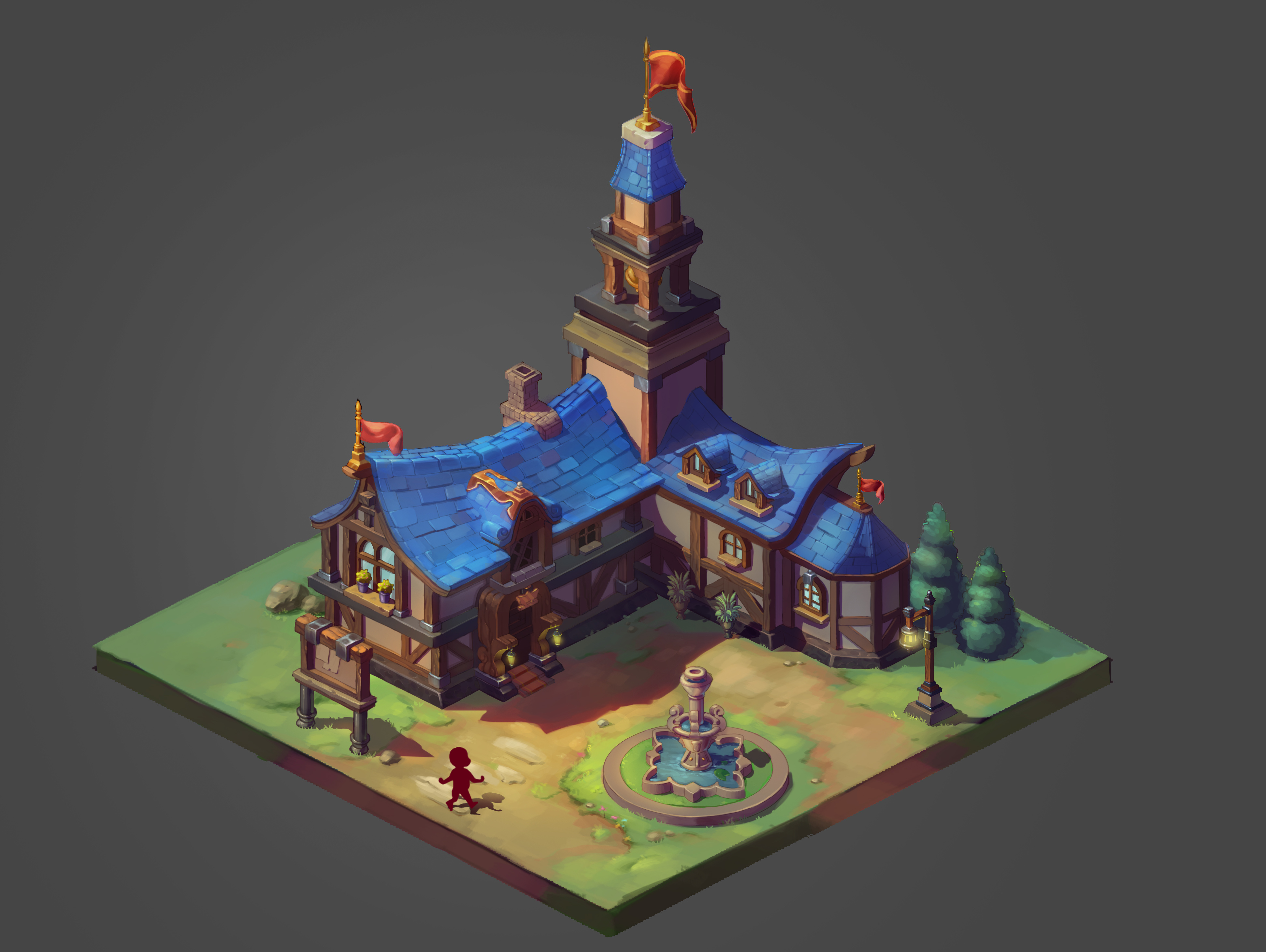 游戏场景设计_DZZx-站酷ZCOOL