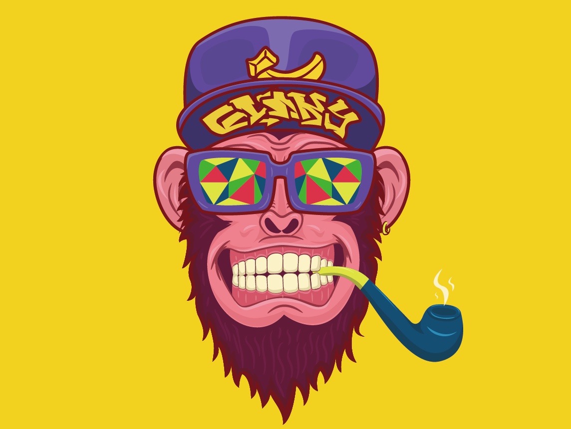 Funky-gorilla_Victor_Z-站酷ZCOOL